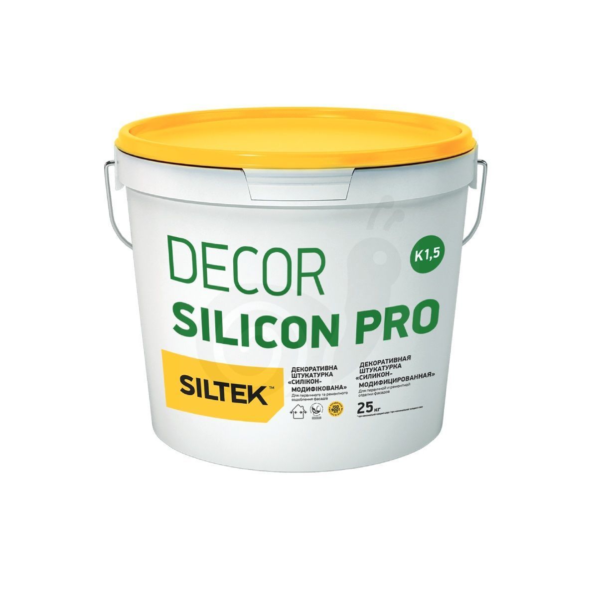 Купити штукатурку Siltek Silicon Decor Pro база біла DA 25 кг в Україні ...